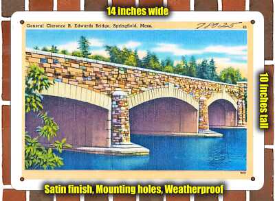 Metal Sign - Massachusetts Postcard - General Clarence R. Edwards ...