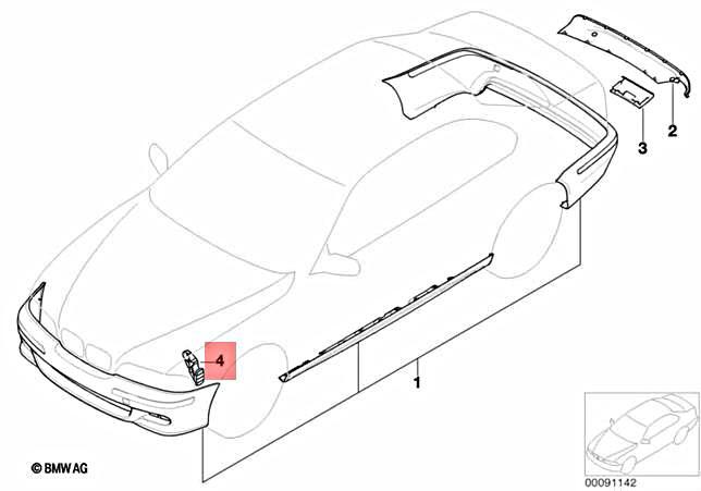 Genuine BMW E46 Bumper Cover Bracket Support Right Front OEM ...