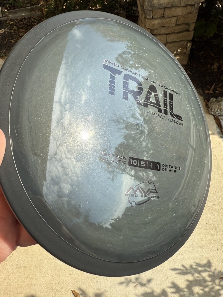 MVP Discs Neutron Trail stamp 167g Black Swirly Plate | eBay