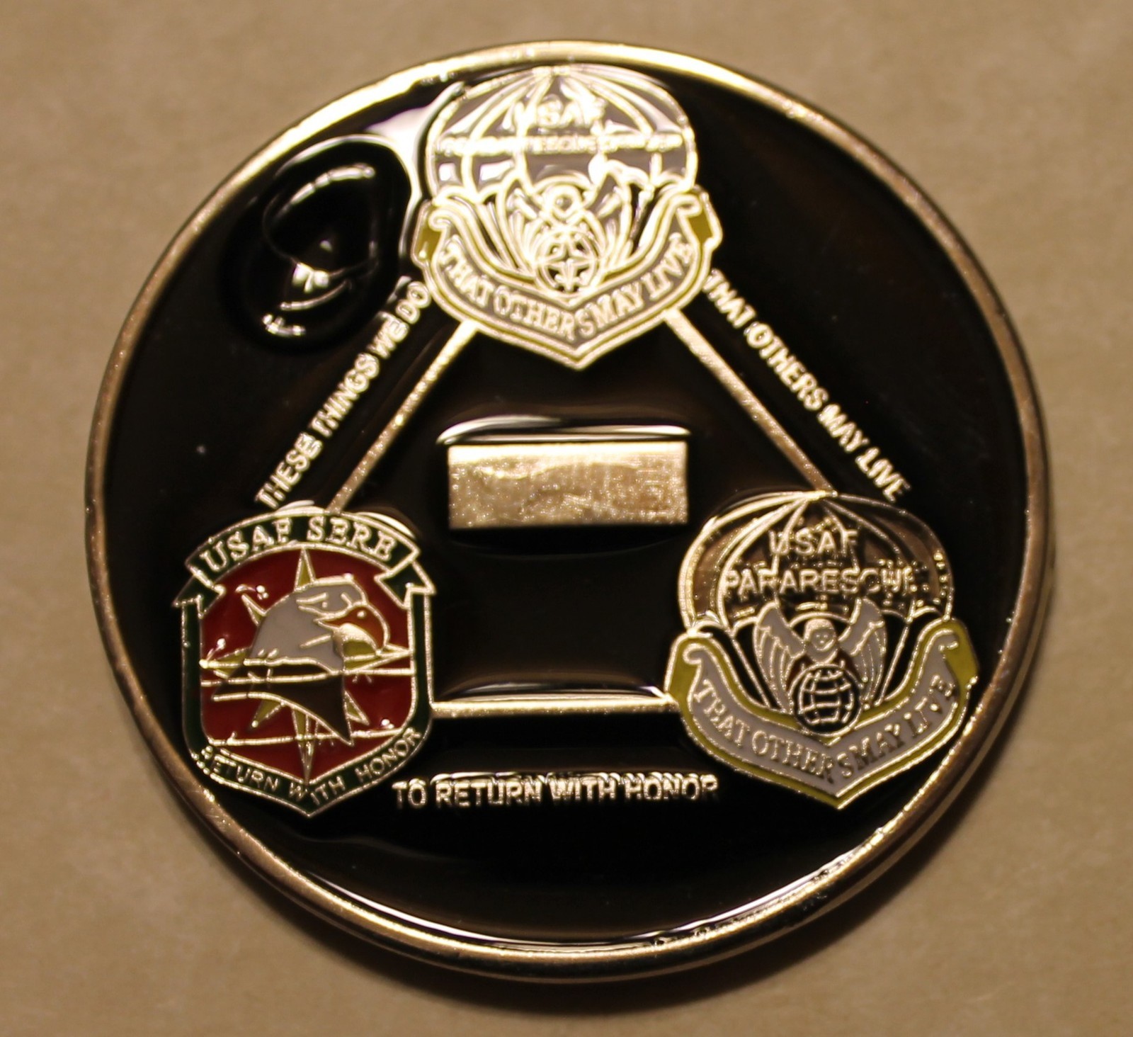 Combat Rescue Officer CRO SERE Pararescue PJ Air Force Challenge Coin ...