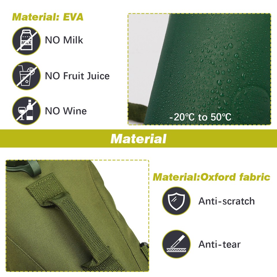 2-10L Water Bladder Bag Hydration System Backpack Survival Pack Camping ...