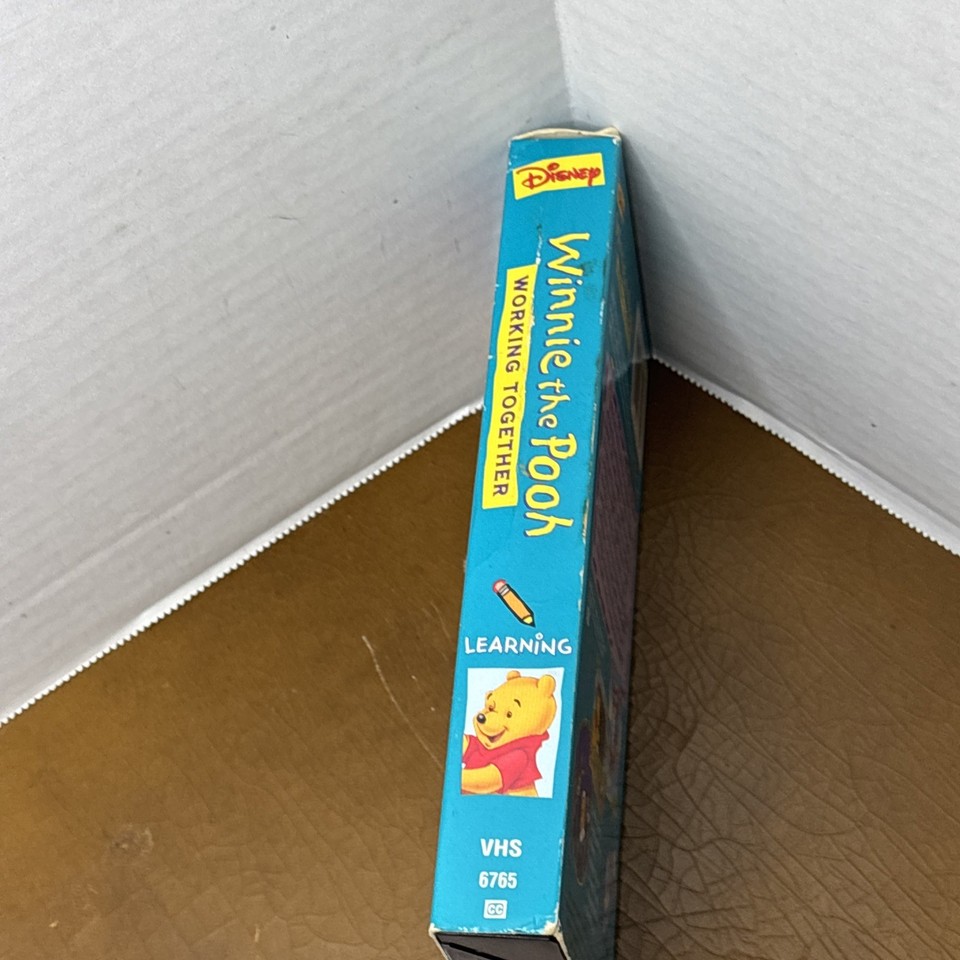Winnie the Pooh - Pooh Learning - Working Together (VHS 1996) Video ...