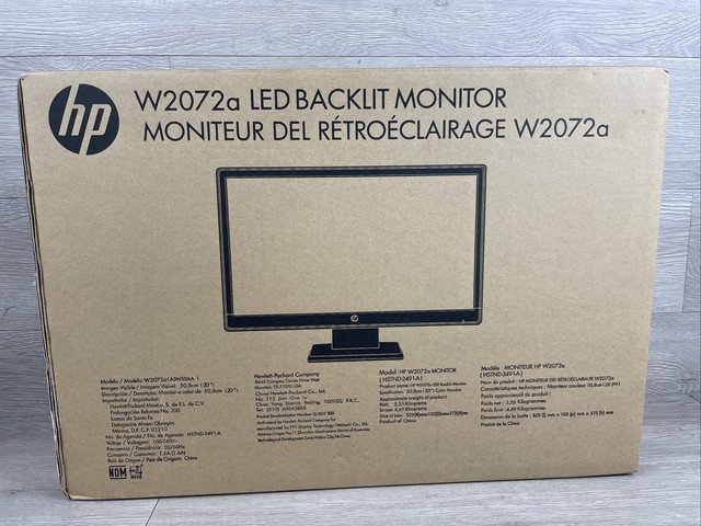 HP W2072a LED LCD Monitor for sale online | eBay