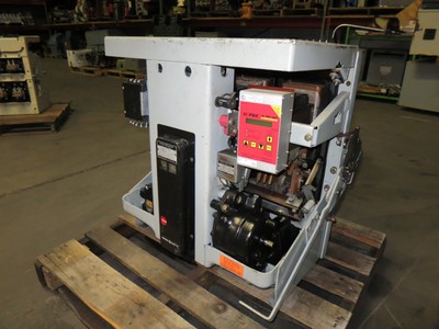 GE AK-1-75 3000A EO Circuit Breaker w/ AC Pro Trip General Electric ...