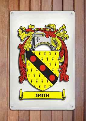 Stokes Coat of Arms A4 10x8 Metal Sign Aluminium Heraldry Heraldic | eBay