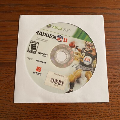 Madden NFL 11 (Xbox 360) Disc Only, Tested, Working | eBay