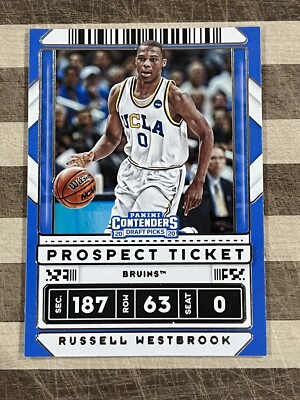 2020 Panini Contenders Draft Picks Basketball Russell Westbrook Card #3 ...