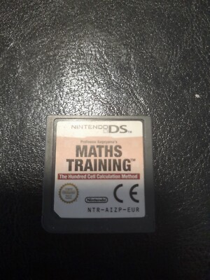 MATHS TRAINING nintendo DS . Occasion .FR . Cartouche seule . | eBay