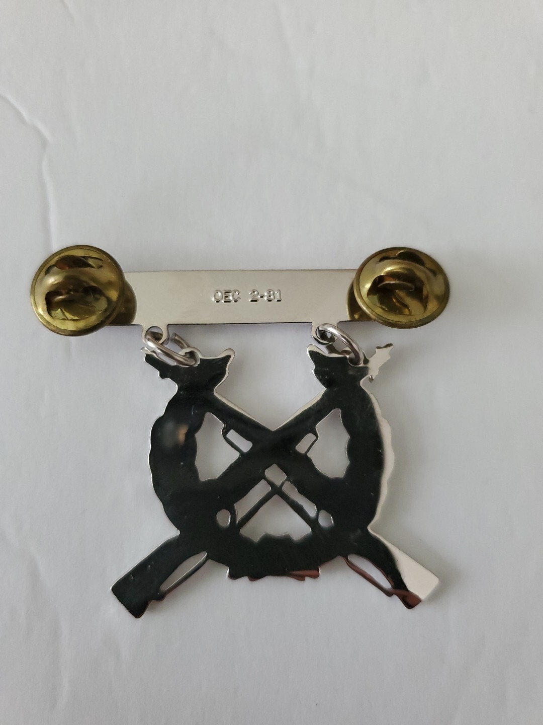 USMC US Marine Corps Rifle Qualification Expert Shooting Badge | eBay