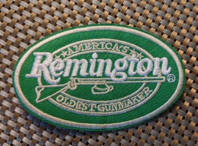 Remington Embroidered Patch Iron-On Sew-On US ship Cowboy Hunting Rifle ...