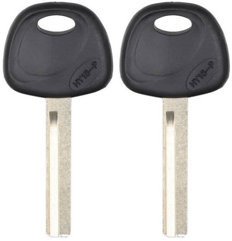 2 Pack - NEW NON-TRANSPONDER UNCUT BLADE KEY BLANK FIT HYUNDAI KIA ...