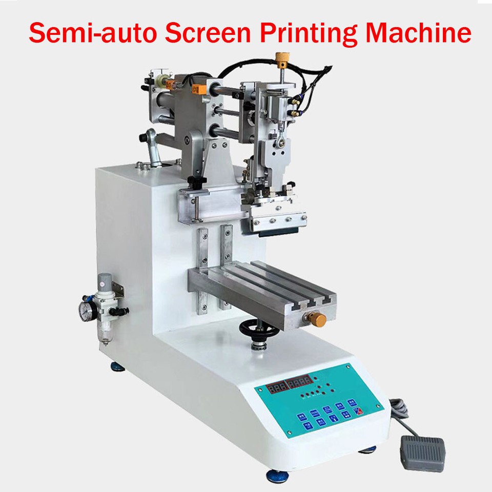 110V High Precision Screen Printing Machine Semi-auto Screen Printing ...