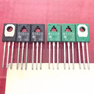 "Original" New 10PCS 2SB1109+10PCS 2SD1609 TO126 Pair Transistors B1109 ...