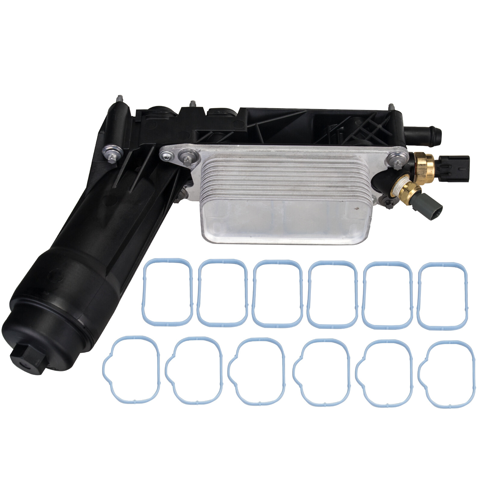 Oil Cooler Filter Housing & Intake Seals For 2011-2014 Volkswagen VW ...