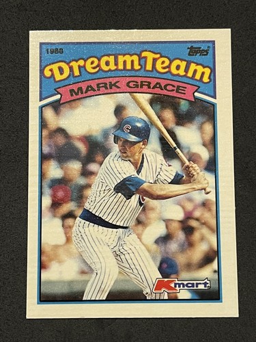 1989 Kmart Topps Dream Team #1 Mark Grace "Rookie Of 1988" | eBay Australia