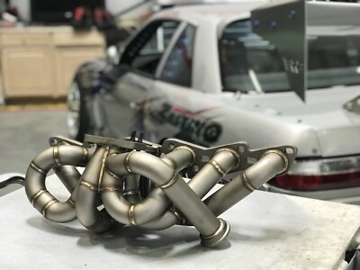 RB25DET “IRONMAN” TURBO MANIFOLD FOR SKYLINE 44mm WG Top Mount RB20 ...