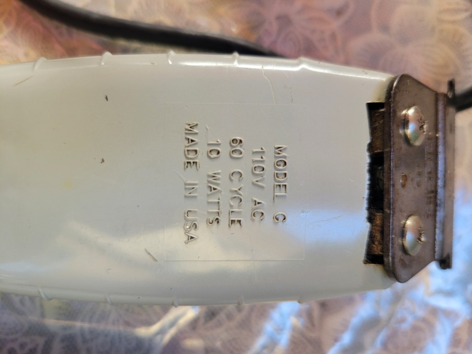 Andis Model G, Corded Hair Trimmer 110V AC 60 Cycle 10 W -Tested (2 ...