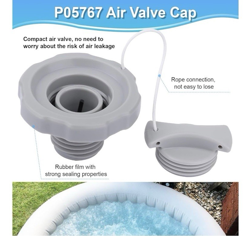 BESTWAY COLEMAN SALUSPA SPA HOT TUB REPLACEMENT PART AIR SCREW VALVE ...