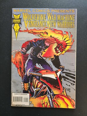 Marvel Comics Presents #155 May 1994 Wolverine Ghost Rider War Machine ...