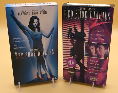 Red Shoe Diaries the Movie and Red Shoe Diaries 2: Double Dare, VHS ...