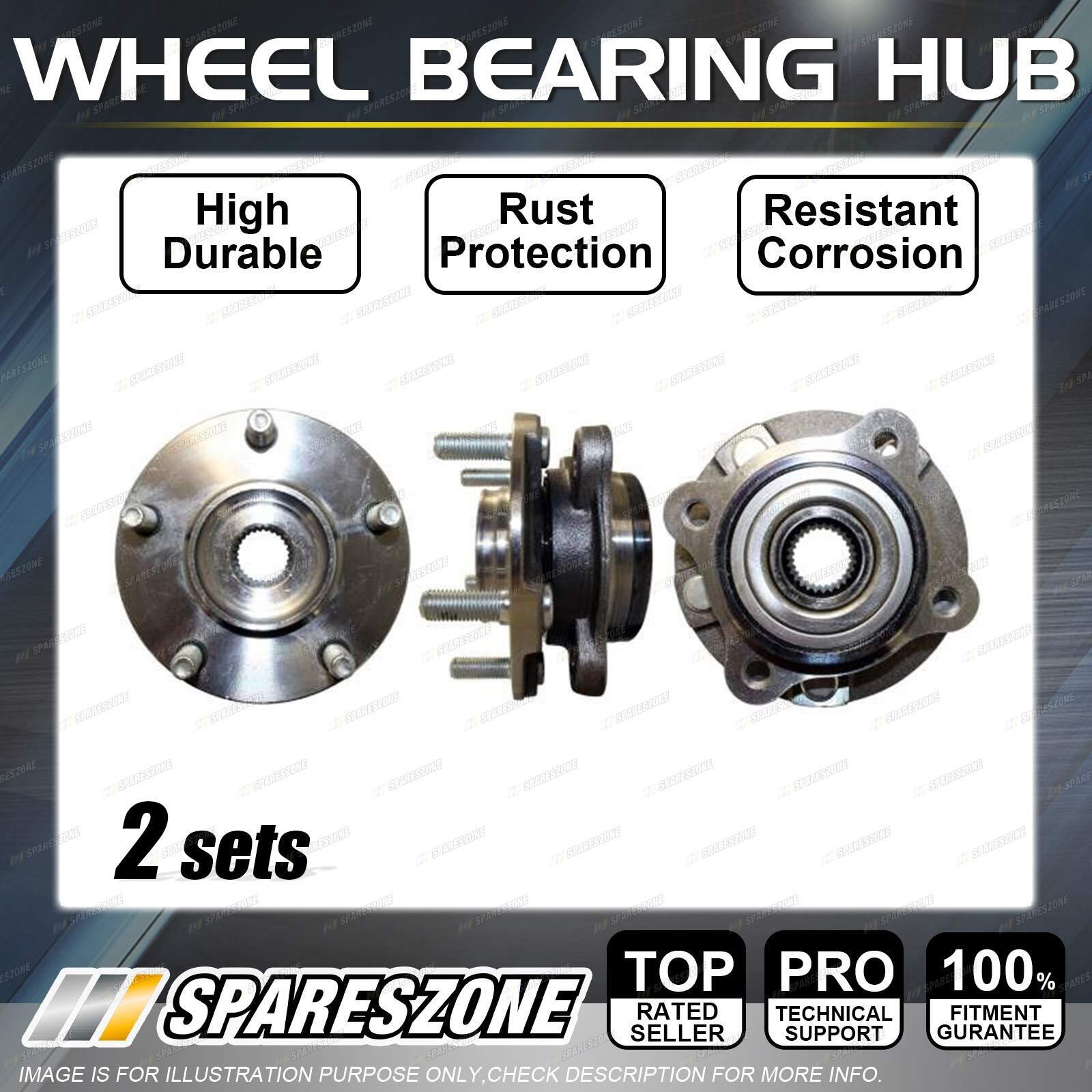 2 x Rear Wheel Bearing Hub for Honda Accord Sport Hybrid CR6 2.0L LFA1 ...