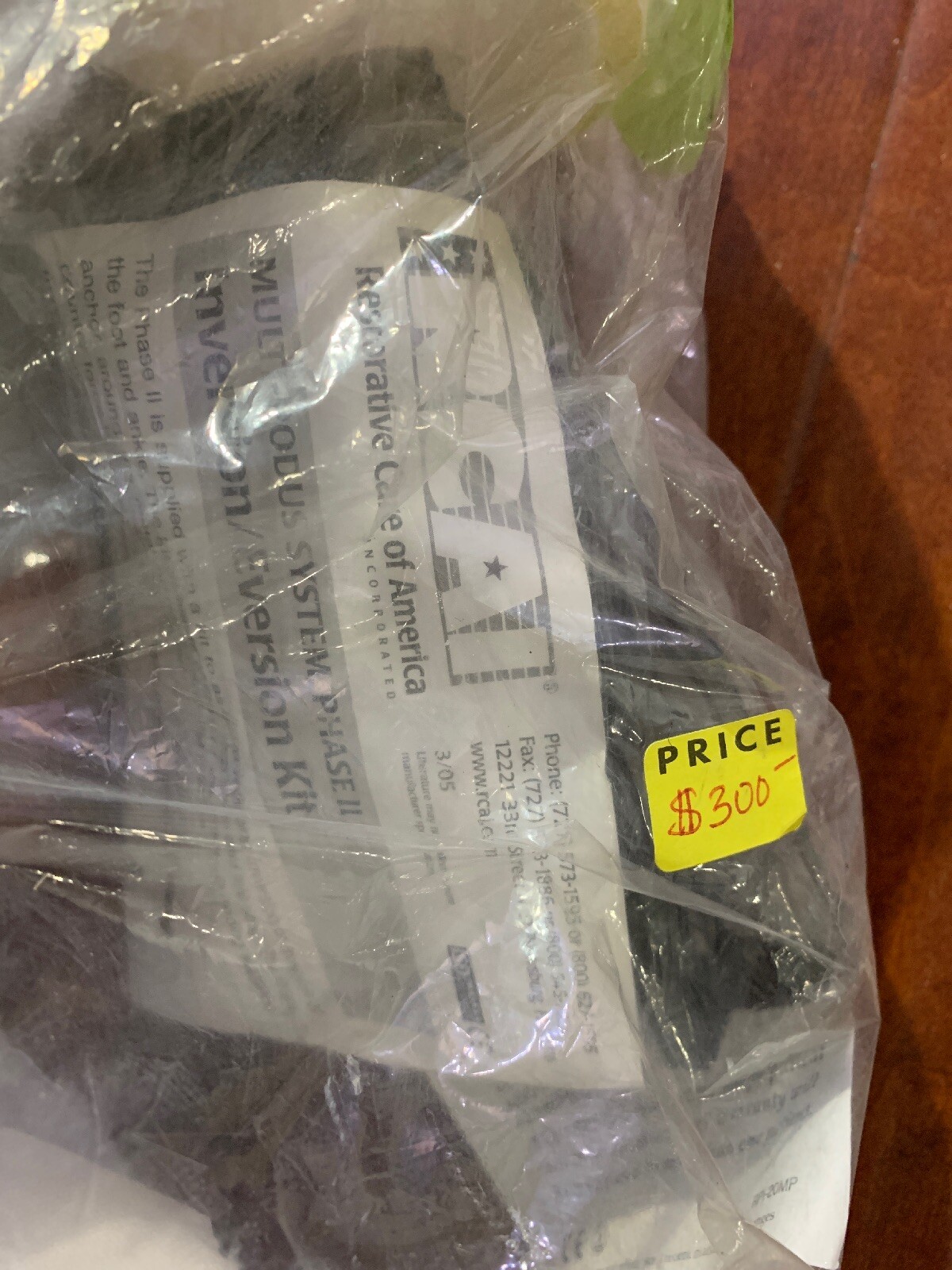 Vintage RCAI Foot Orthosis Phase II Boot Brace + inversion eversion kit ...