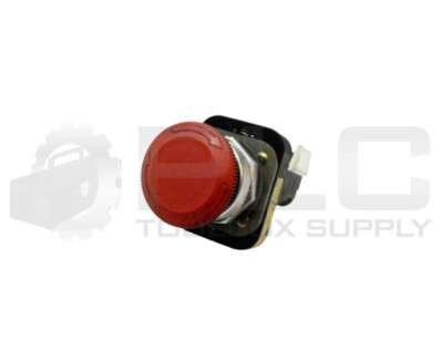 ALLEN BRADLEY 800T-FXT6D4 /T PUSH BUTTON W/ 800T-XD4 /E CONTACT BLOCK ...