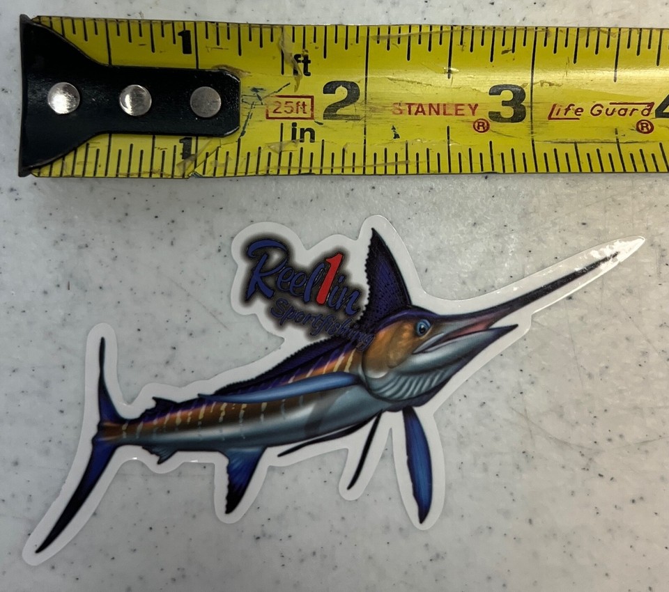 Assorted Fish Fishing Stickers/Decals For Tackle Box Boat or Vehicle ...