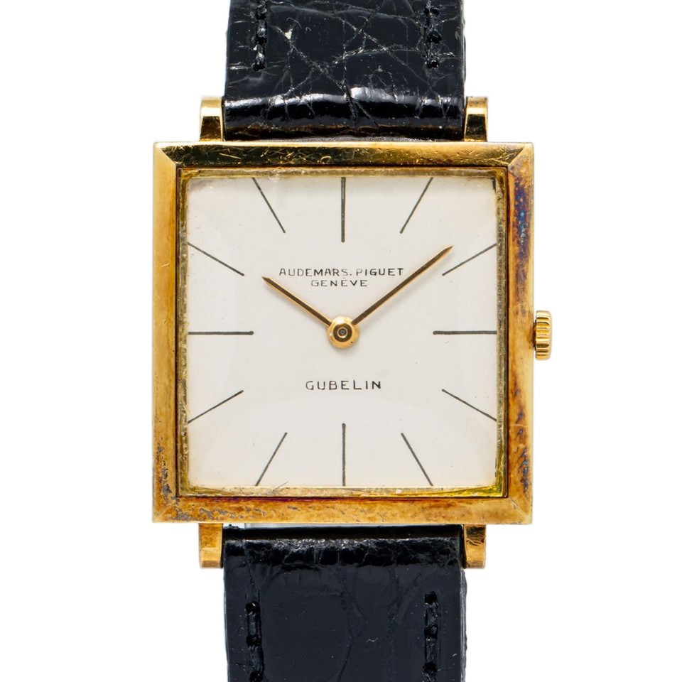 Audemars Piguet Gubelin 21650 Vintage 18K YG Manual Wind Unisex Watch ...
