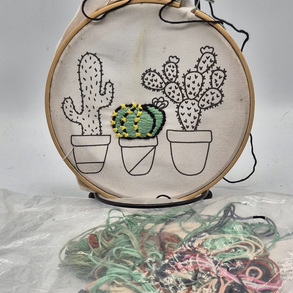 ARTISTE MINI CROSS STITCH HEDGEHOG ~ with Catus Garden Embroidery ...