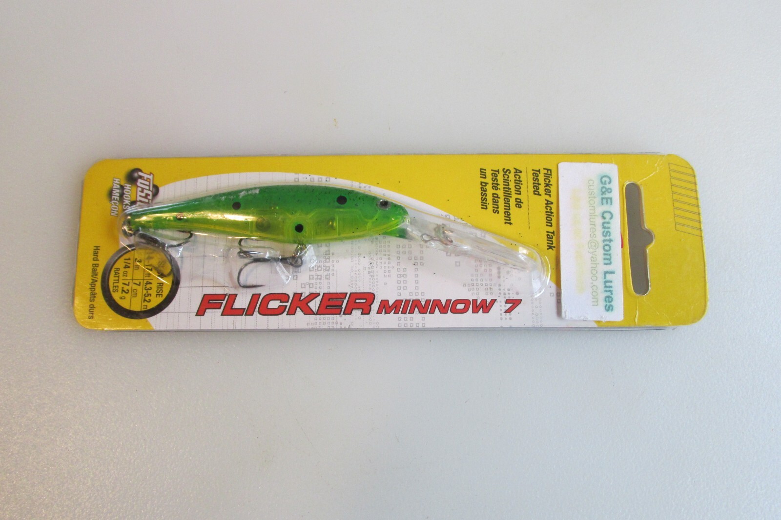 Box #26 Berkley Flicker Minnow Size 7 G & E Custom Color New In Package ...