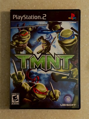 TMNT: Teenage Mutant Ninja Turtles DISC & CASE, Playstation 2 Game, PS2 ...