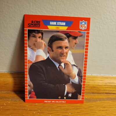 1989 Pro Set #20 Hank Stram Announcers | eBay