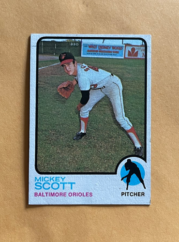DCC: 1973 Topps Mickey Scott Baltimore Orioles #553 High Number EX+ | eBay