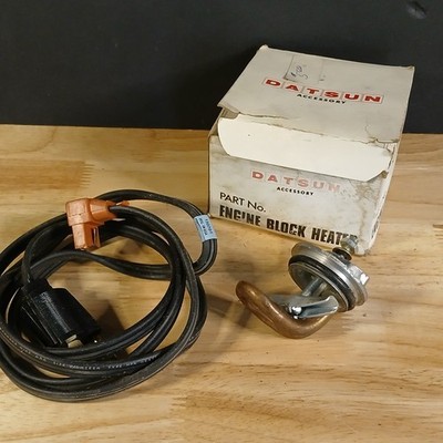 1969 - 1983 Datsun 280ZX 510 B210 1600 Engine Block Heater 99990-00032 ...