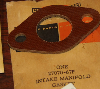 HARLEY AERMACCHI 27070-67P INTAKE MANIFOLD GASKET SPRINT NOS OEM LOW ...