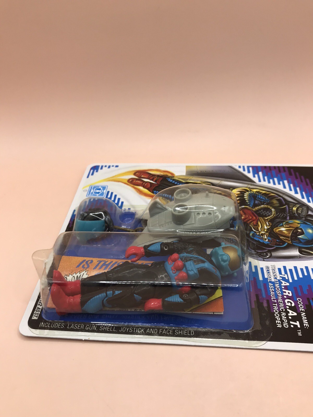 Gi Joe Target 3.75" Action Figure 1989 MOC Carded Hasbro Vintage O-ring ...