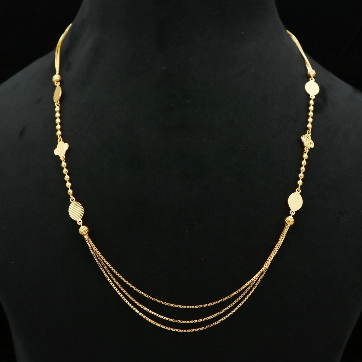 Indian Gold Chain Designs For Women
