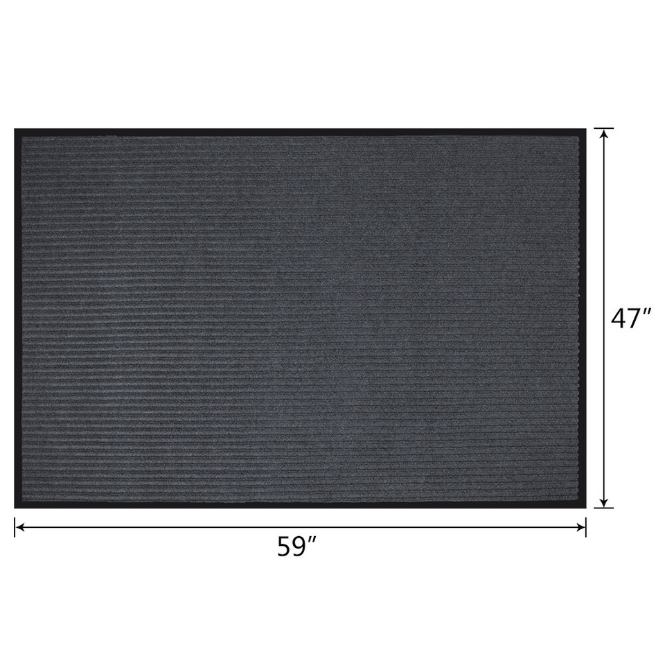 4 x 5 ft Outdoor Mat Heavy Duty Commercial Entrance Welcome Mat Non ...