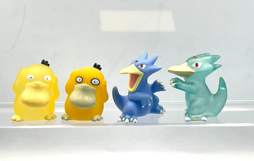 Japan BANDAI Pokemon Psyduck Golduck Finger Puppet Figure Toy AB 1458 ...