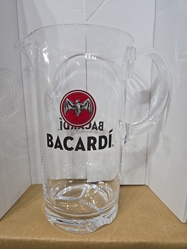 Bacardi Rum 48 oz Acrylic Barware Pitcher With Handle New | eBay