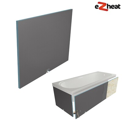 Tileable Bath Panel 770 x 600 x 30mm Tile Backer Adjustable Feet Cement ...