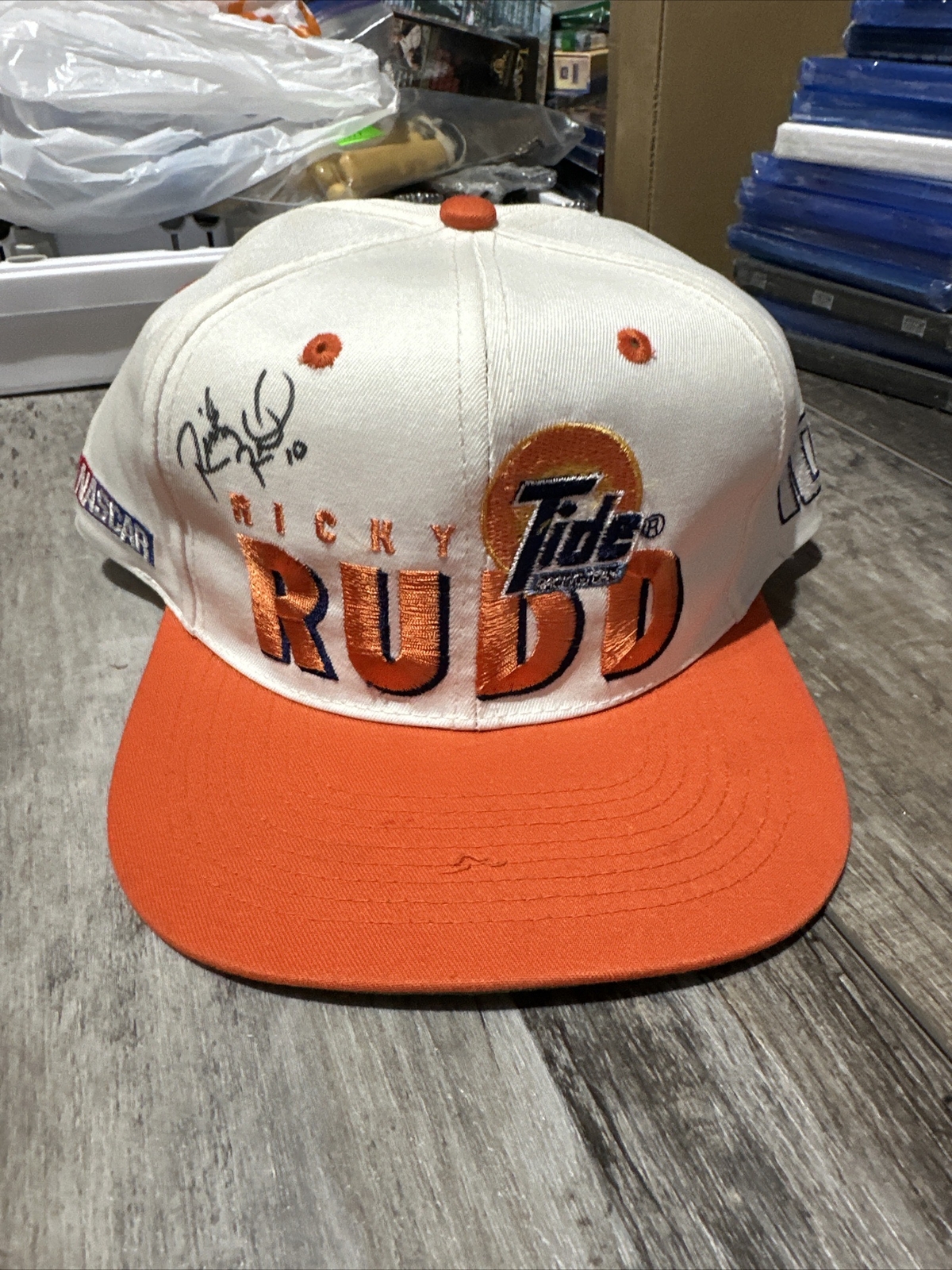 NASCAR Ricky Rudd Signed Autographed Tide Racing Team Snapback Hat | eBay