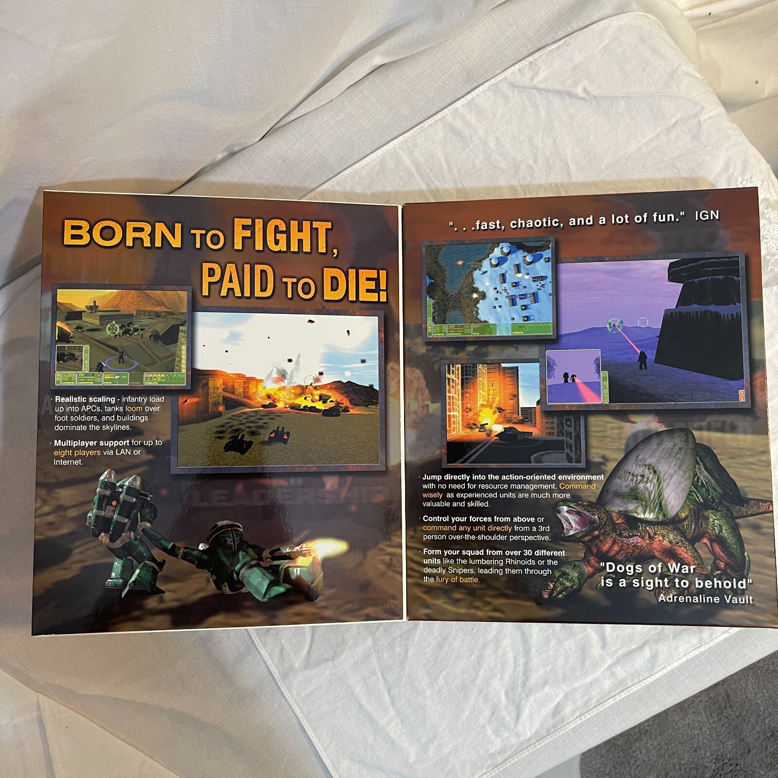 Dogs of War: Battle On Primus IV (PC, 2000)" instead of "Dogs of War ...