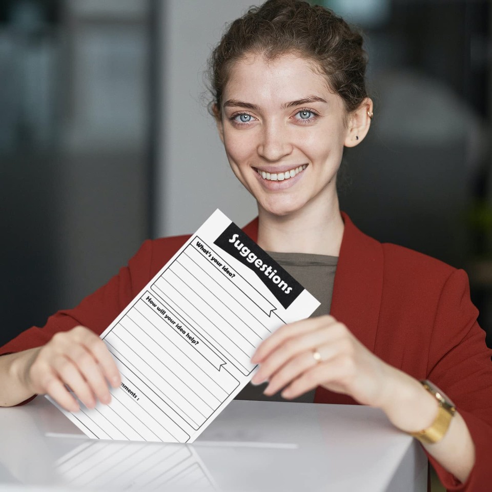 400 Sheets Suggestion Cards Comment Cards Suggestion Slips Complaint ...