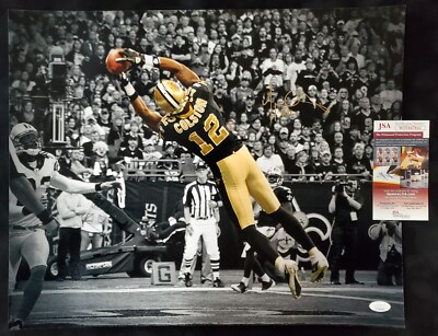 NEW ORLEANS SAINTS MARQUES COLSTON AUTOGRAPHED 16x20 PHOTO JSA COA | eBay