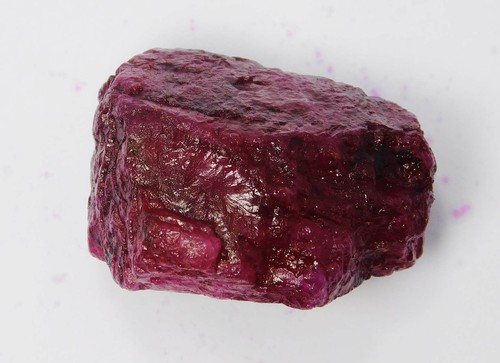 278 Ct Red Ruby Dyed Rough Earth Mined Certified Loose Gemstone | eBay