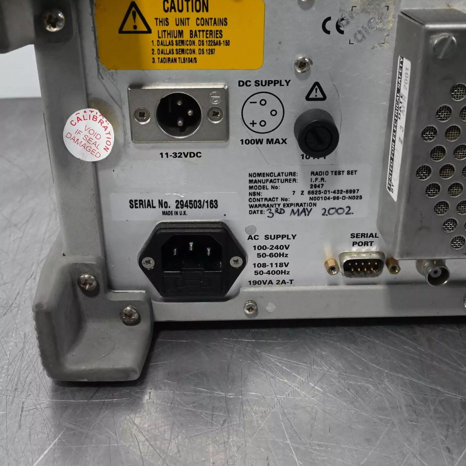 Aeroflex IFR 2947 Communication Service Monitor - Loaded with Options ...