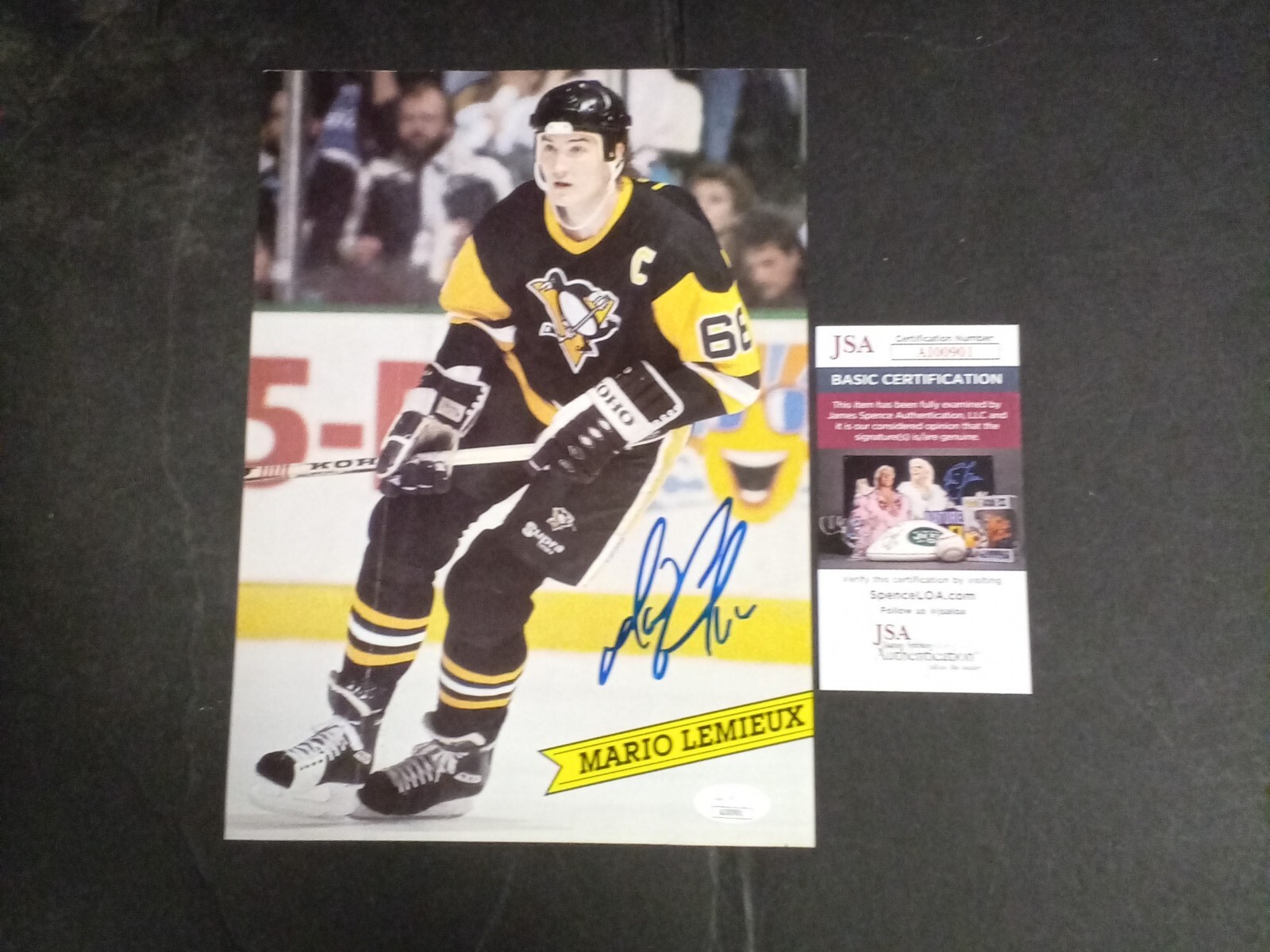 Mario Lemieux | Autographed Hockey Memorabilia & NHL Merchandise