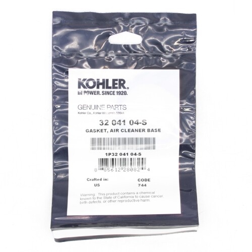 Kohler Gasket, Air Cleaner Base Part Number - 32 041 04-S | eBay